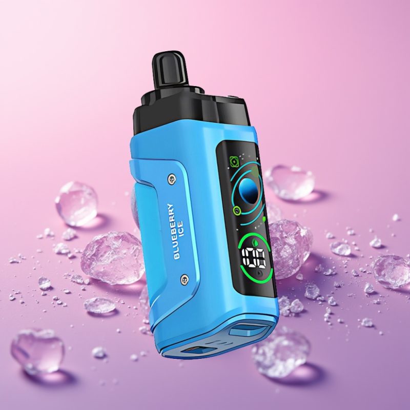 Razz Bar 45000 Puffs Disposable Vape Blueberry Ice 1.0 Ohm Mesh ...